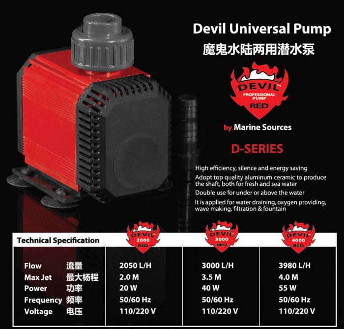 Devil D2000 Water Pump